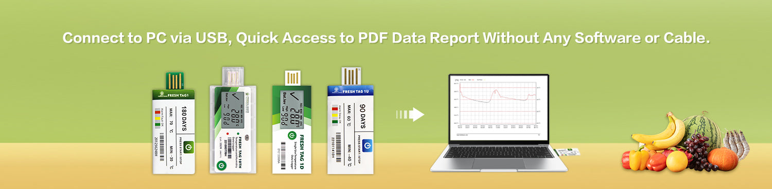 Single Use Temperature Humidity Data Logger – Freshliance Electronics ...